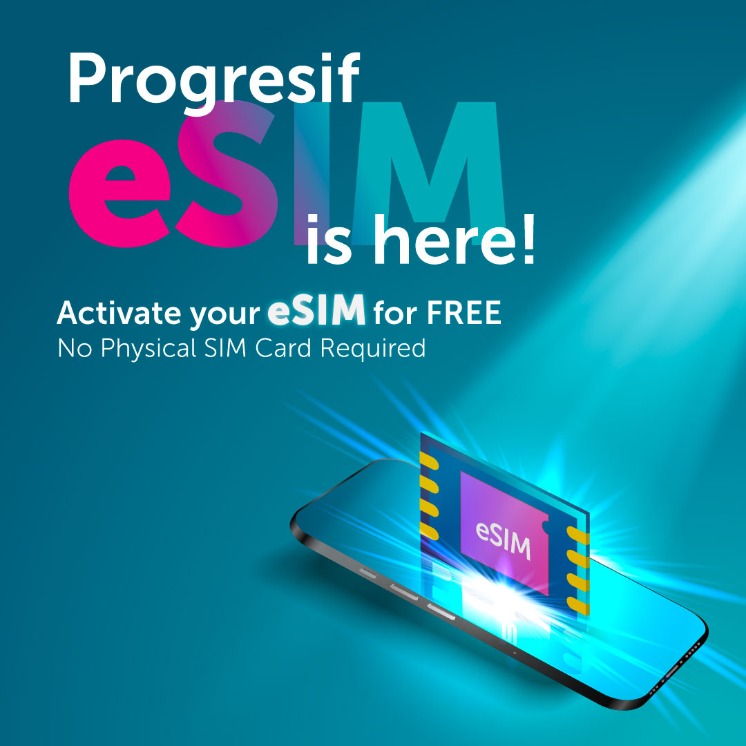 Postpaid and Prepaid Mobile: eSIM | Progresif Brunei
